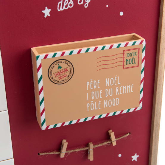 Décoration Murale liste Noël - Jardiland