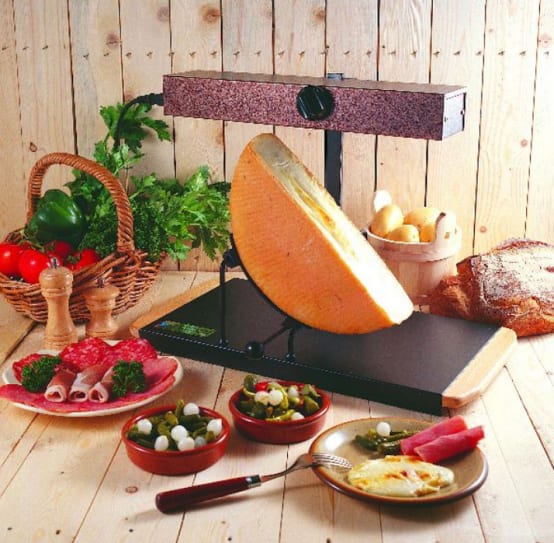 Appareil à raclette fromage traditionnel 1/2 meule RACL05 Bron Coucke ...