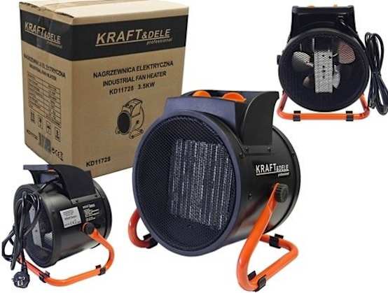 Radiateur Électrique 3,5 Kilowatts 230 Volts Portable Puissant - Jardiland