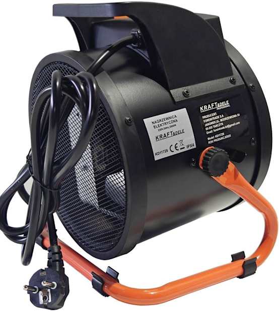 Radiateur Électrique 3,5 Kilowatts 230 Volts Portable Puissant - Jardiland