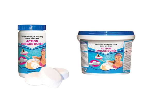 BSI - Pack Chlore Lent - Action Longue Durée - Dissolution Lente ...