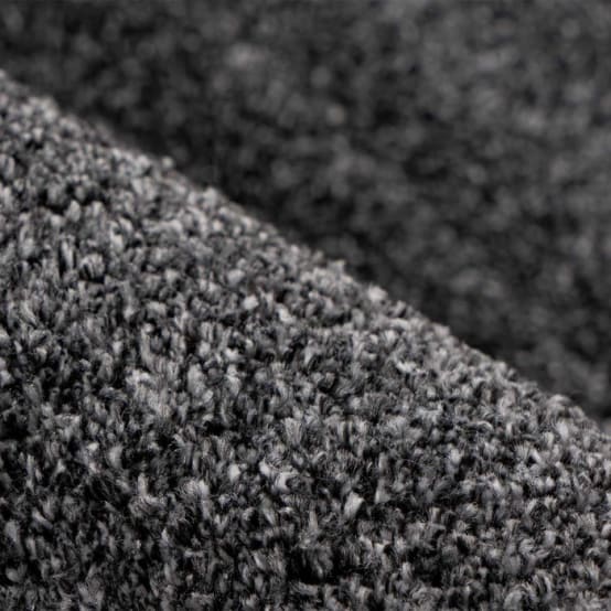 Tapis Tissé Shaggy à Poils Longs "Nila" Anthracite 160 x 230 cm - Jardiland