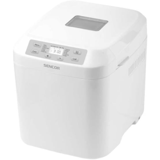 Machine a Pain - SENCOR - SBR 1040WH - 550 W - Blanc - Jardiland