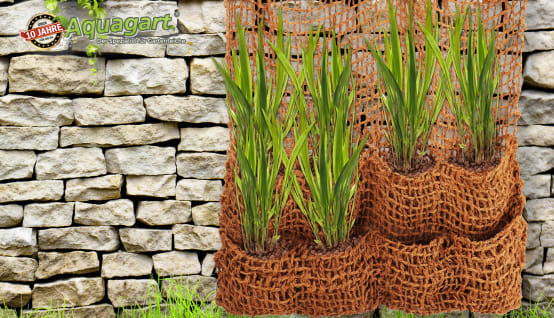 7 sacs à plantes, tissu en fibres de noix de coco, 8 sacs, natte pour ...