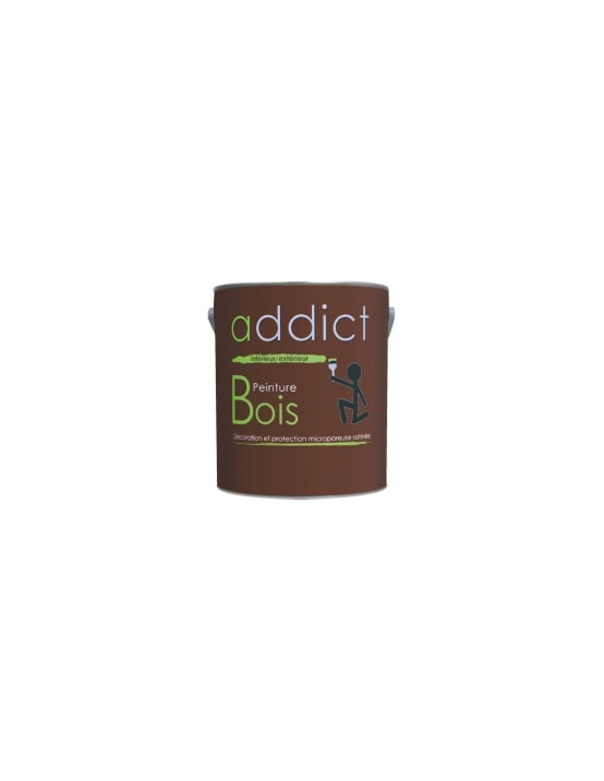 Peinture Bois 2.5 Litres Blanc - Addict - Jardiland