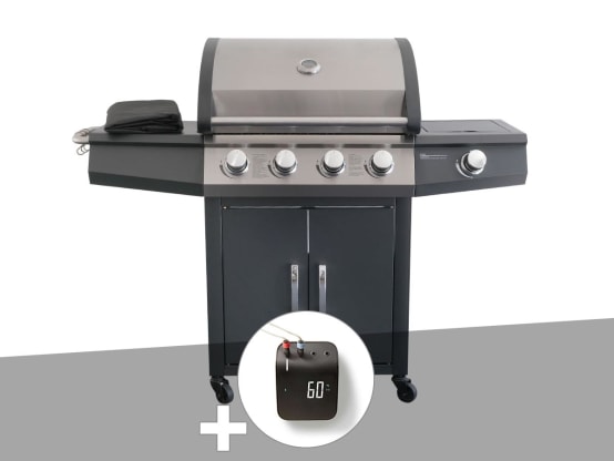 Barbecue à gaz Piretto + Weber Connect Smart Grilling Hub - Jardideco ...