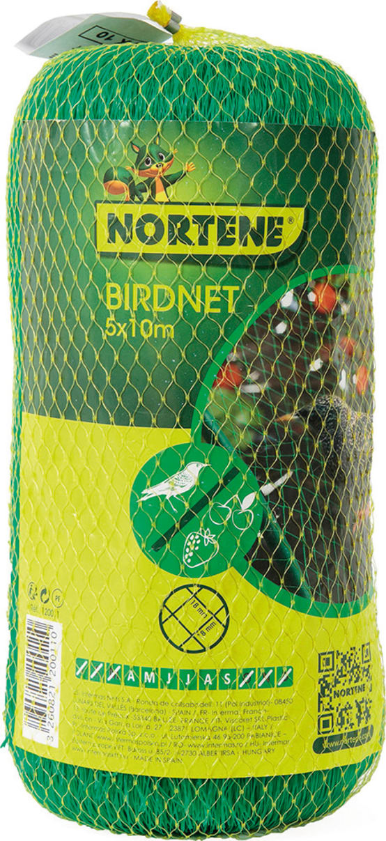 BIRDNET Red de protección para aves PE verde 5x10m - Jardiland