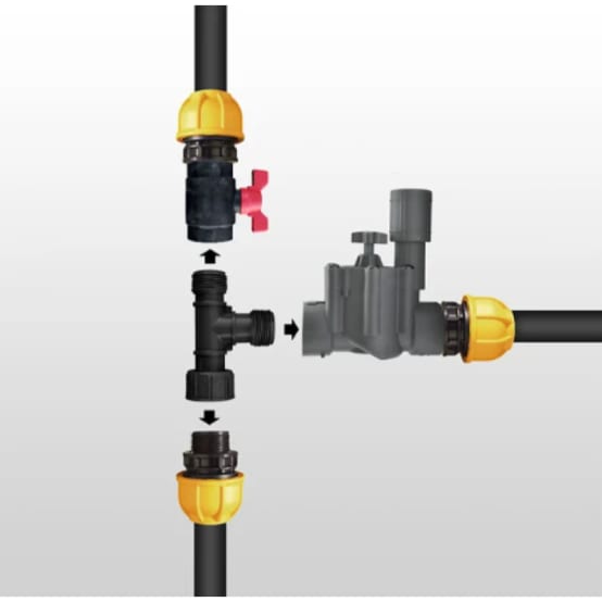 Té collecteur male male 26x34 femelle 26x34 joint torique – JARDIBRIC ...