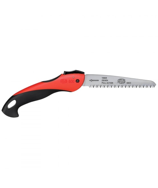 Felco 600 scie pliante acier inoxydable rouge L.350 mm - Felco - Jardiland