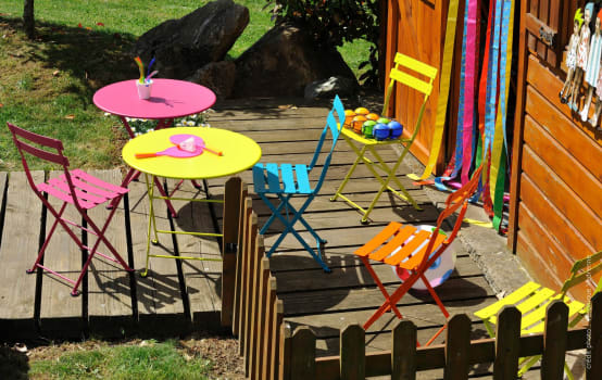 Mesa de jardín infantil Tom pouce verbena - FERMOB - Jardiland