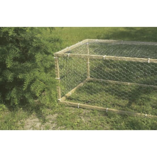 Grillage Galvanex 13 métal galva triple torsion L.10 x H.0,5 m - Jardiland