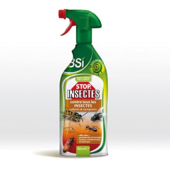 Stop insectos anti-insecto spray 800 ml - BSI - Jardiland