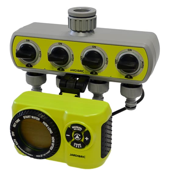Programmateur d'arrosage digital - JARDIBRIC - Jardiland