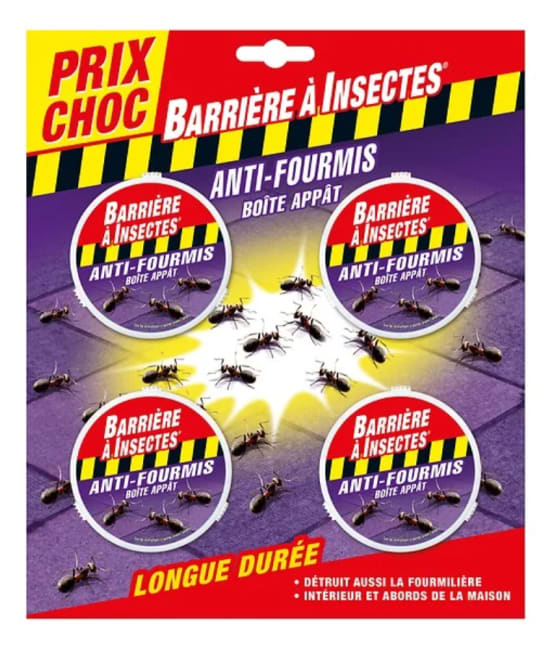 Appât Anti-fourmis Boîte Appât – BARRIERE A INSECTES - Jardiland