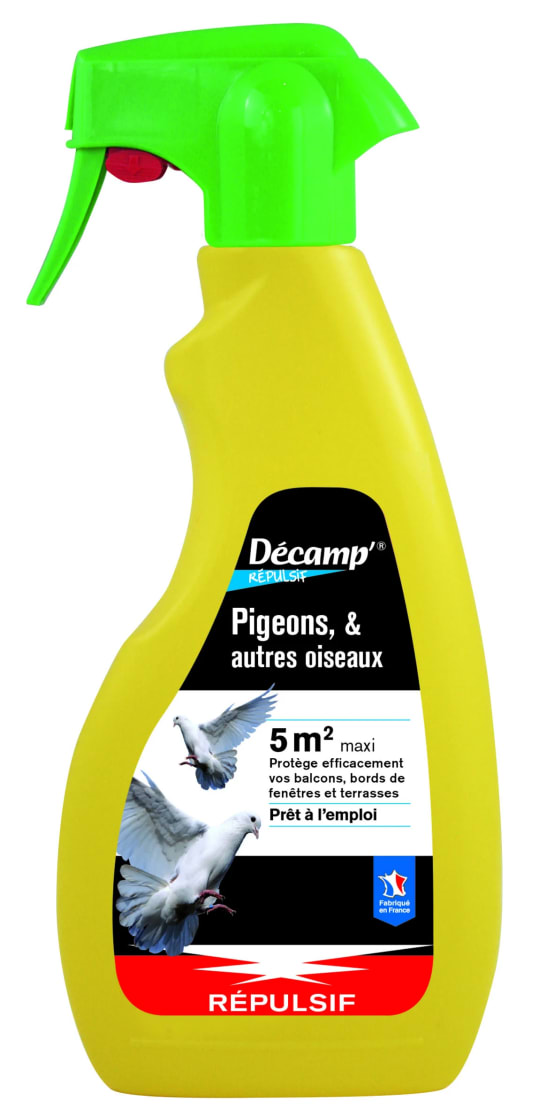 Répulsif à pigeons et autres volatiles 500 ml - DECAMP - Jardiland