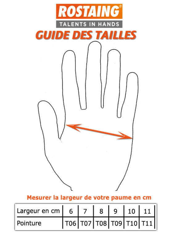 Guante de trabajo de precisión ROOTS - ROSTAING - Jardiland