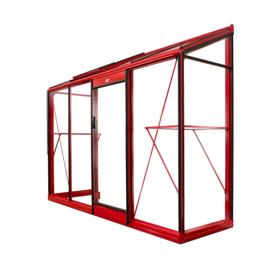 ACD Pro - Serre Prestige Miccolo 4 en aluminium et verre 2,46 m2 ...