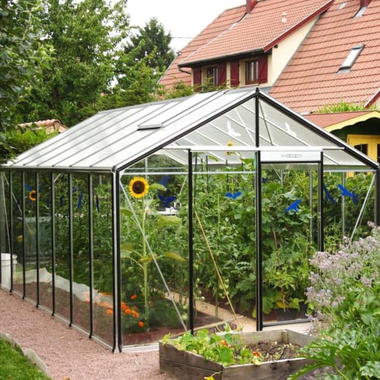 Invernadero de Jardín de Aluminio y Vidrio R307H HT - ACD PRO - Jardiland