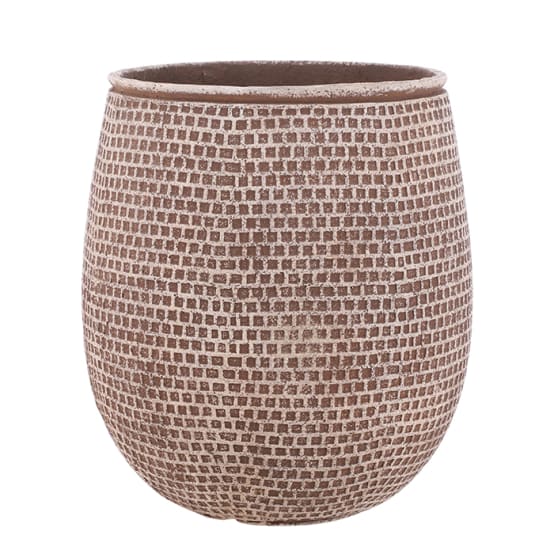 Pot Structuro Marron Ø 45 x H.50 cm - Jardiland