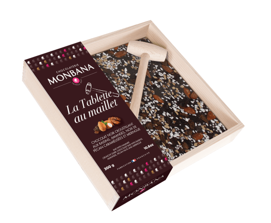 Monbana - Tablette de chocolat noir 300 g - Jardiland