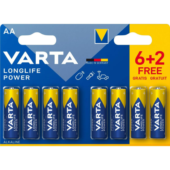 Pila alcalina High Energy LR6 1,5V AA - VARTA - Jardiland