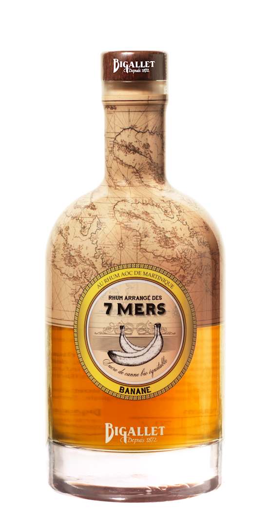 Rhum arrangé banane 25° 70 cl - Bigallet - Jardiland