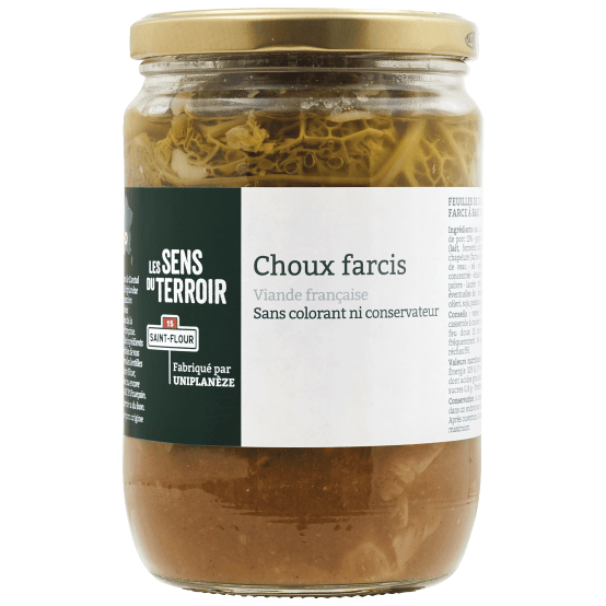 Choux farcis 580 g - Les Sens du Terroir - Jardiland