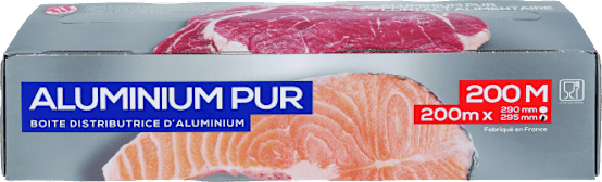 Papier aluminium professionnel 200 x 0,295 m - Jardiland