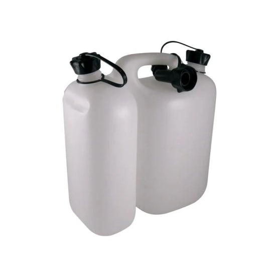 Bidon combi-can transparent plastique 5L+3L - Oregon - Jardiland