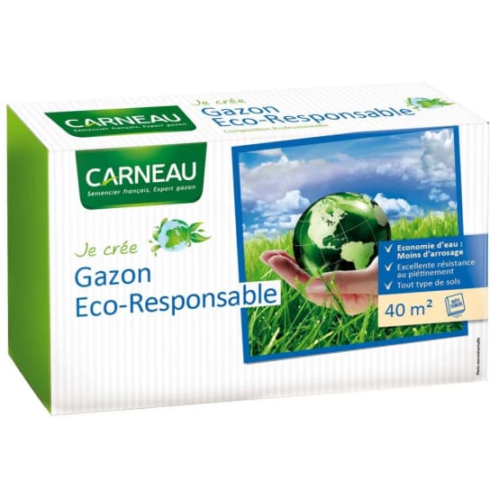 Gazon Eco Responsable Moins d'Arrosage - CARNEAU - Jardiland