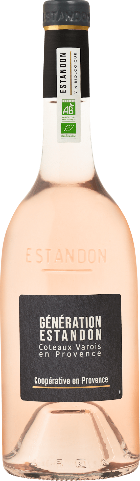 AOP Coteaux Varois en Provence BIO - Génération rosé 75 cl - Estandon ...