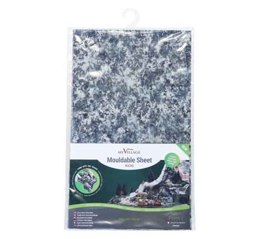 My Village - Feuille décor modulaire rocher L.120 x l.100 cm - Jardiland