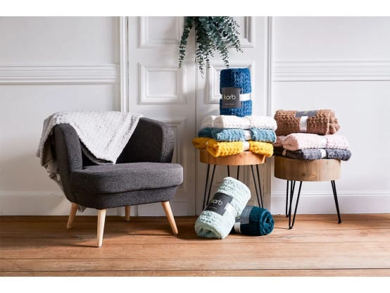 Plaid Chevron AMADEUS - Jardiland