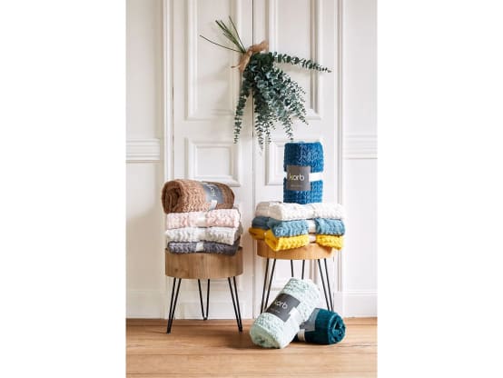 Plaid Chevron AMADEUS - Jardiland