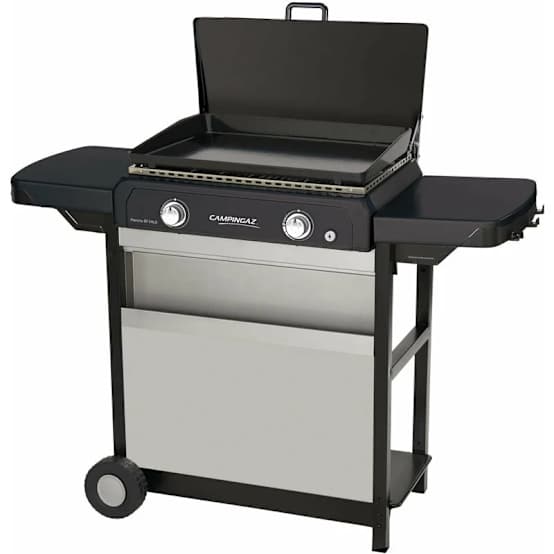 Plancha gaz sur chariot fonte émaillée BF EXLD – CAMPINGAZ - Jardiland