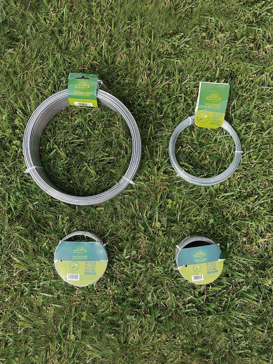 GALVA WIRE FIL GALVANISE Fil de fer galva 2mm Metal 25m - Jardiland