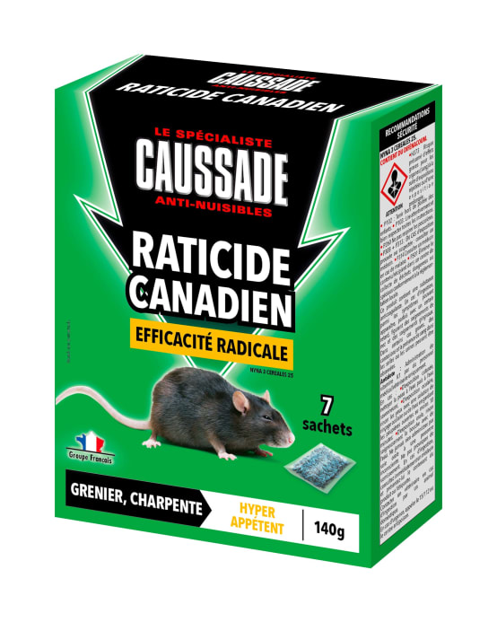 RATS - CÉRÉALES RATICIDE CANADIEN - Jardiland