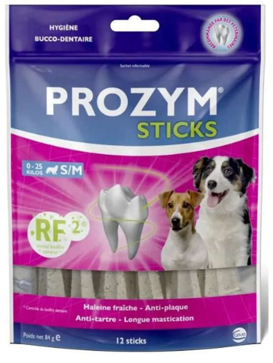 Sticks Hygiène Bucco-dentaire RF2 - PROZYM - Jardiland