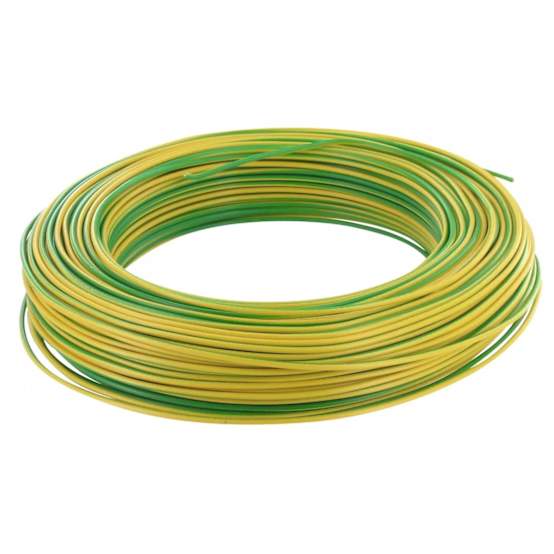 Câble d'installation H07V-U PVC Rouge - FILS & CÂBLES - Jardiland