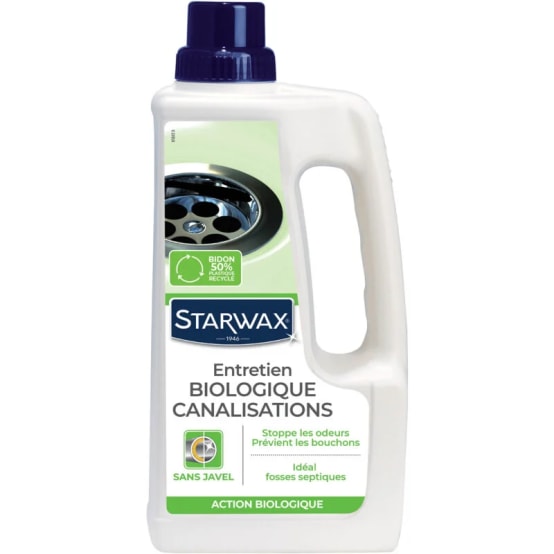 Entretien biologique wc et canalisations - STARWAX - Jardiland