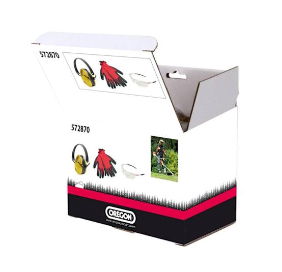 Kit de protection casque anti-bruit gants M lunettes - OREGON - Jardiland