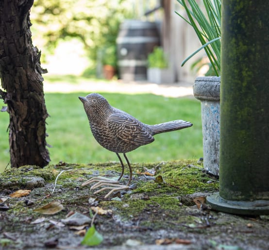 Estatua pájaro real L.16 x l.6 x H.12 cm - Garden Id - Jardiland