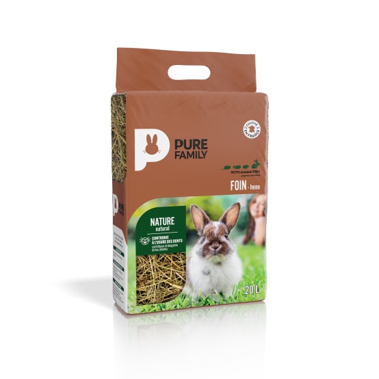 Pure Family - Heno natural 20L - Jardiland