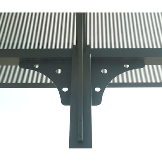 Carport Gran Alt. aluminio techo policarbonato: 1 camping car-27,51m2 ...