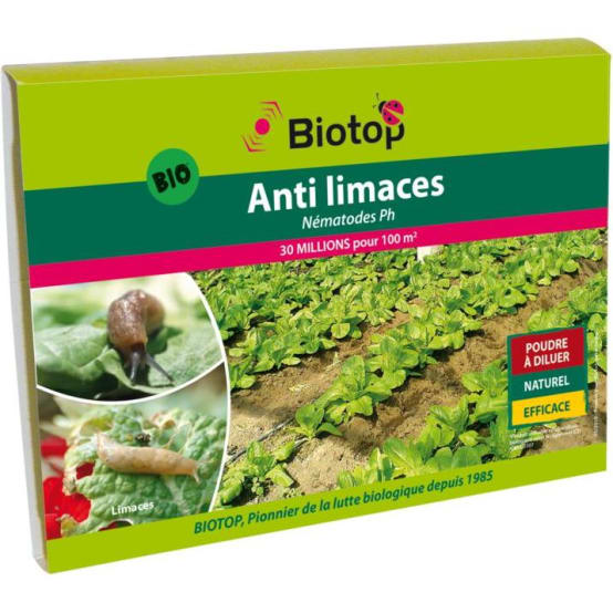 Nematodos Anti-babosas Phasmarhabditis hermaphrodita caja de 30 ...