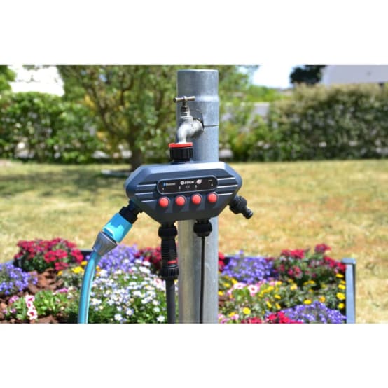 Programmateur d'arrosage Bluetooth 4 voies – JARDIBRIC - Jardiland