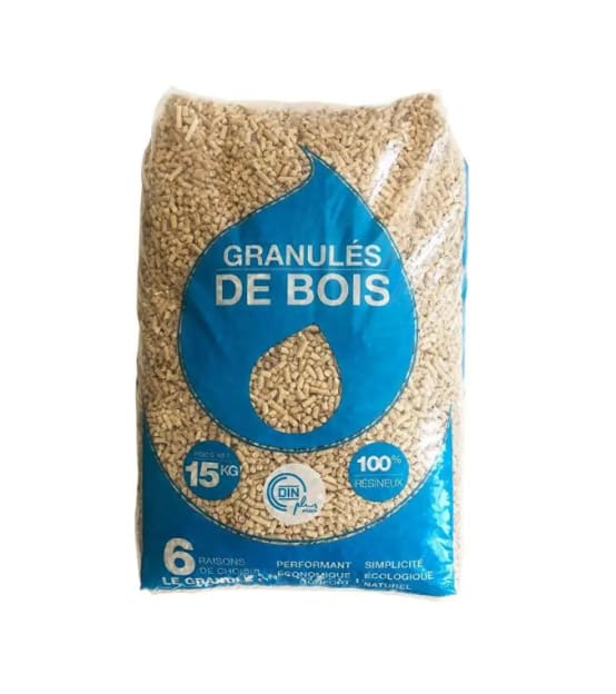 Granulés de bois Eco 15 kg - Jardiland