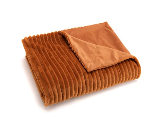 Plaid Sultan Poliéster Ardilla L 130 cm l 170 cm H 2 cm - AMADEUS ...