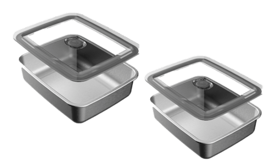 CAJA DE PREPARACIÓN Y CONSERVACIÓN WEBER WORKS - 2 PC - Jardiland