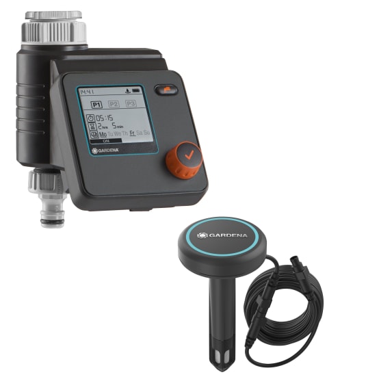 Kit Sonde d'humidité du sol, programmateur Select et câble 5m - Gardena - Jardiland